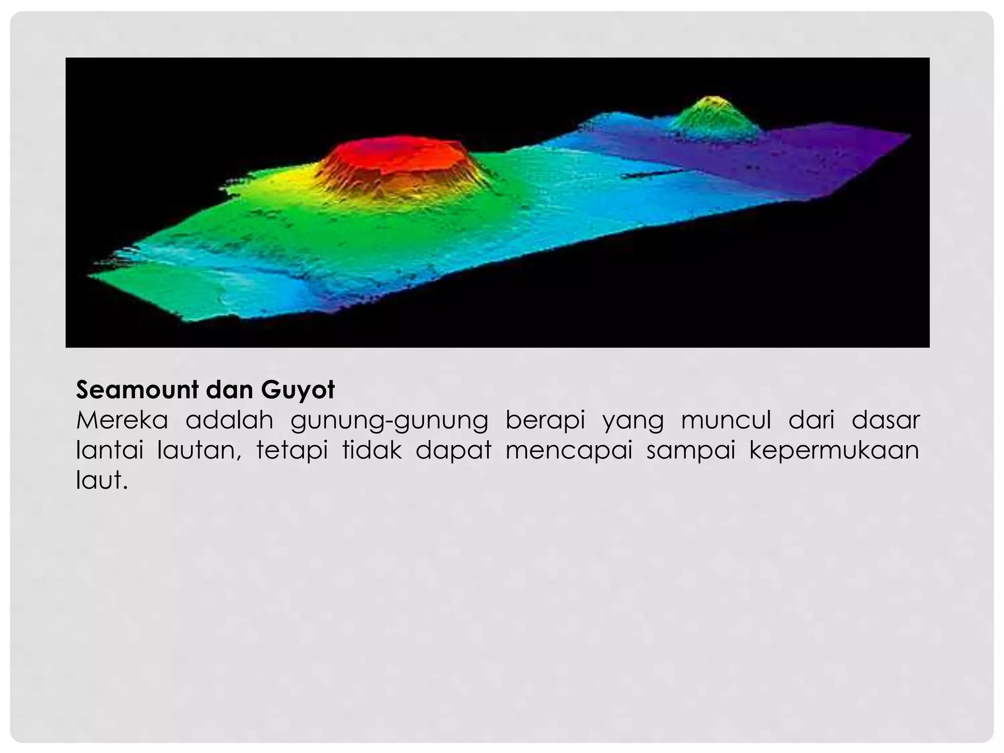 Cekungan samudra dan litologi batuan lempeng samudra | PPSX