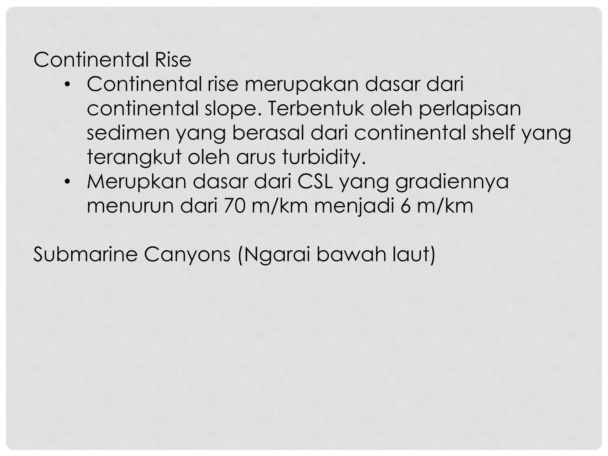 Cekungan samudra dan litologi batuan lempeng samudra | PPSX