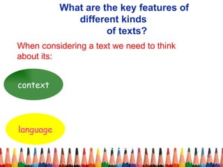 PPT for Reading and Writing Skills: Text Types | PPTX