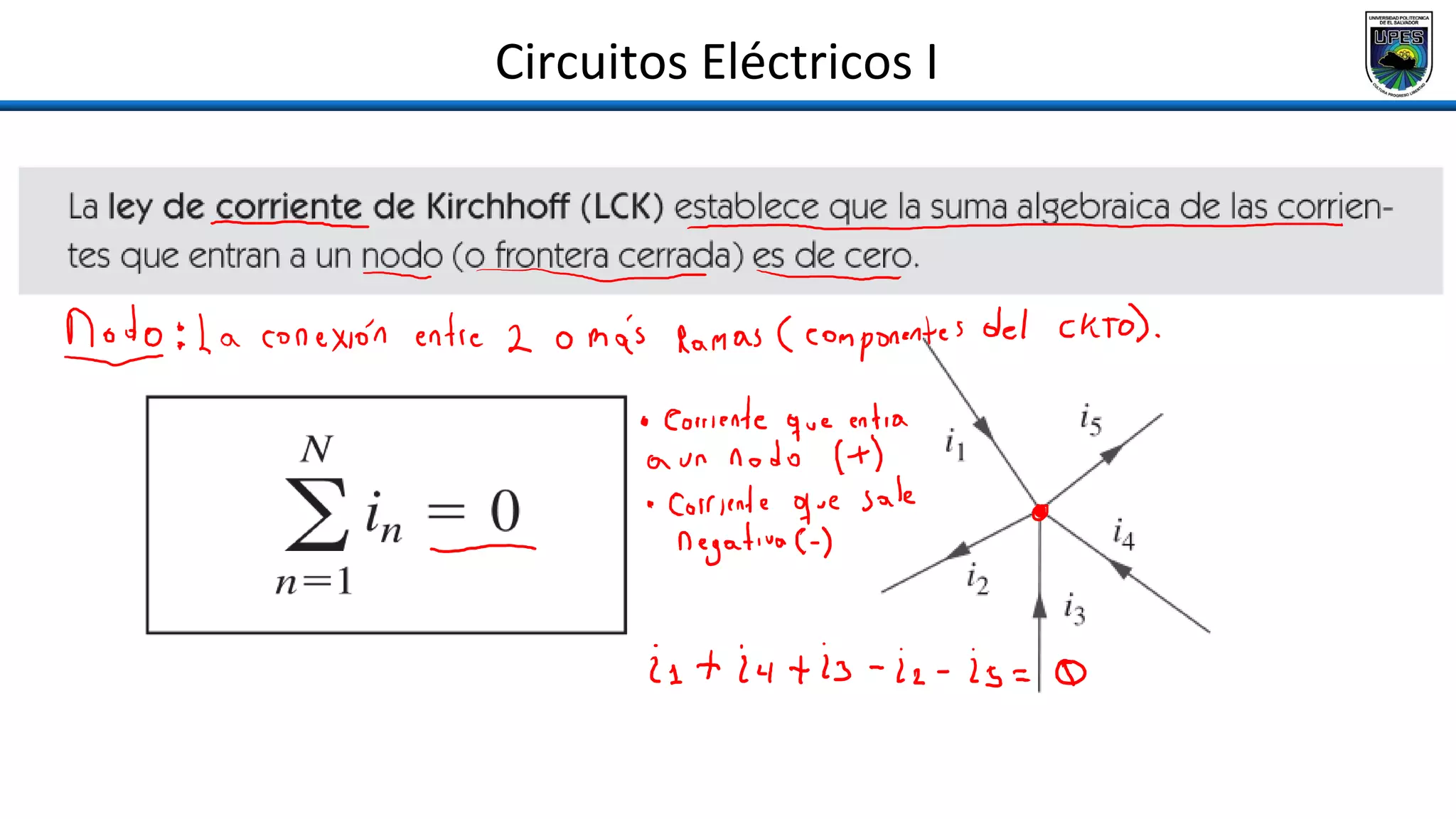 Leyes de Kirchhoff de voltaje y corriente | PDF