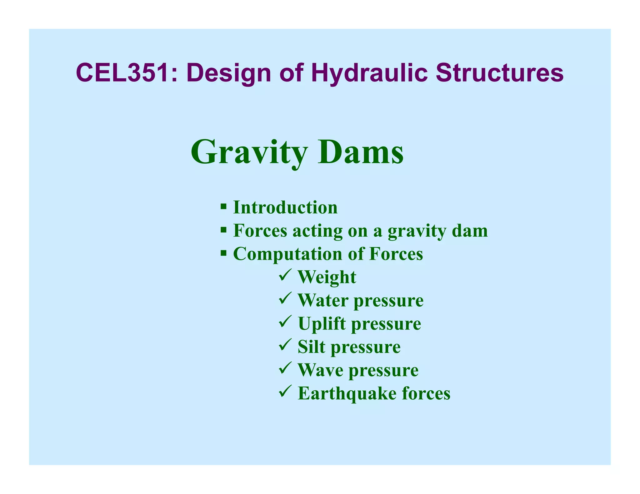 Cel351 gravity damforces (1) | PDF