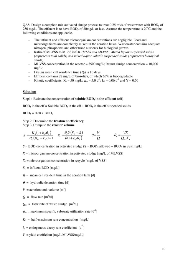 Cel795 hw8 solution and additional problems | PDF