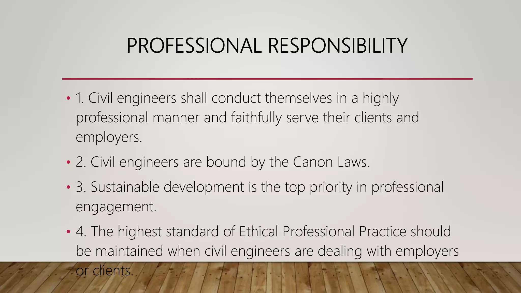 Practice of Civil Engineering | PPTX