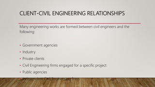 Practice of Civil Engineering | PPTX