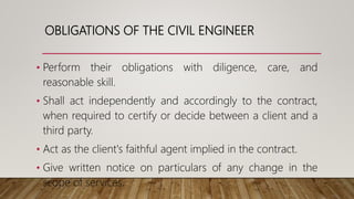 Practice of Civil Engineering | PPTX