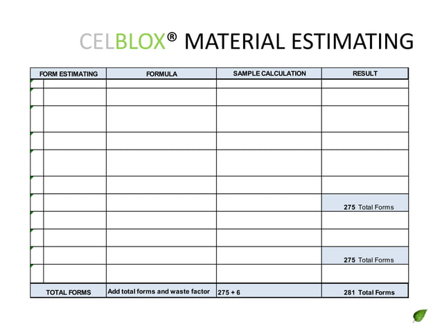 CELBLOX: Installation Guidelines | PPTX