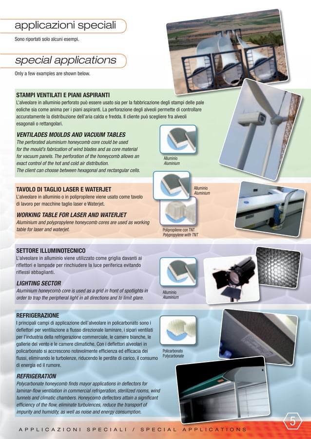 Cel Components honeycomb and foam sandwich panels brochure | PDF