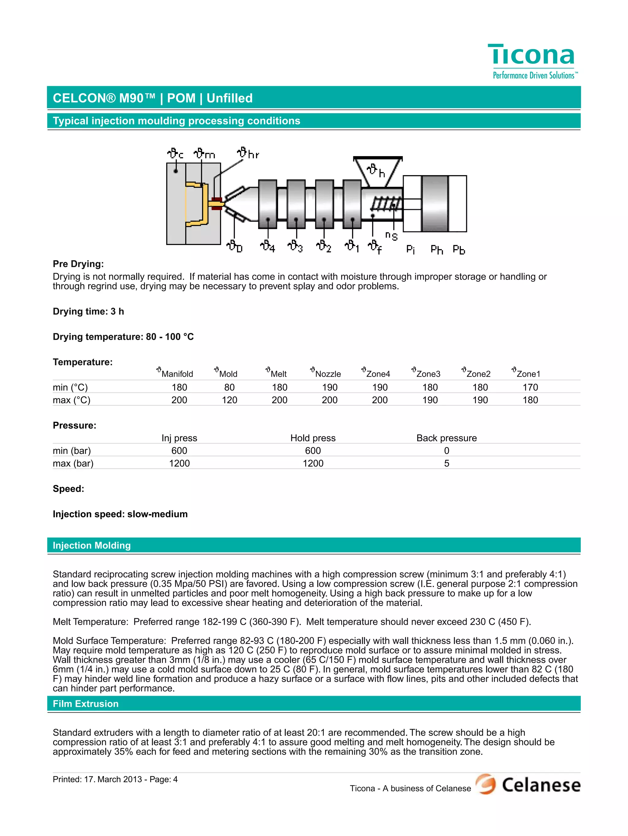 Celcon® m90 Material Certificates of Quick Connect Fittings | PDF
