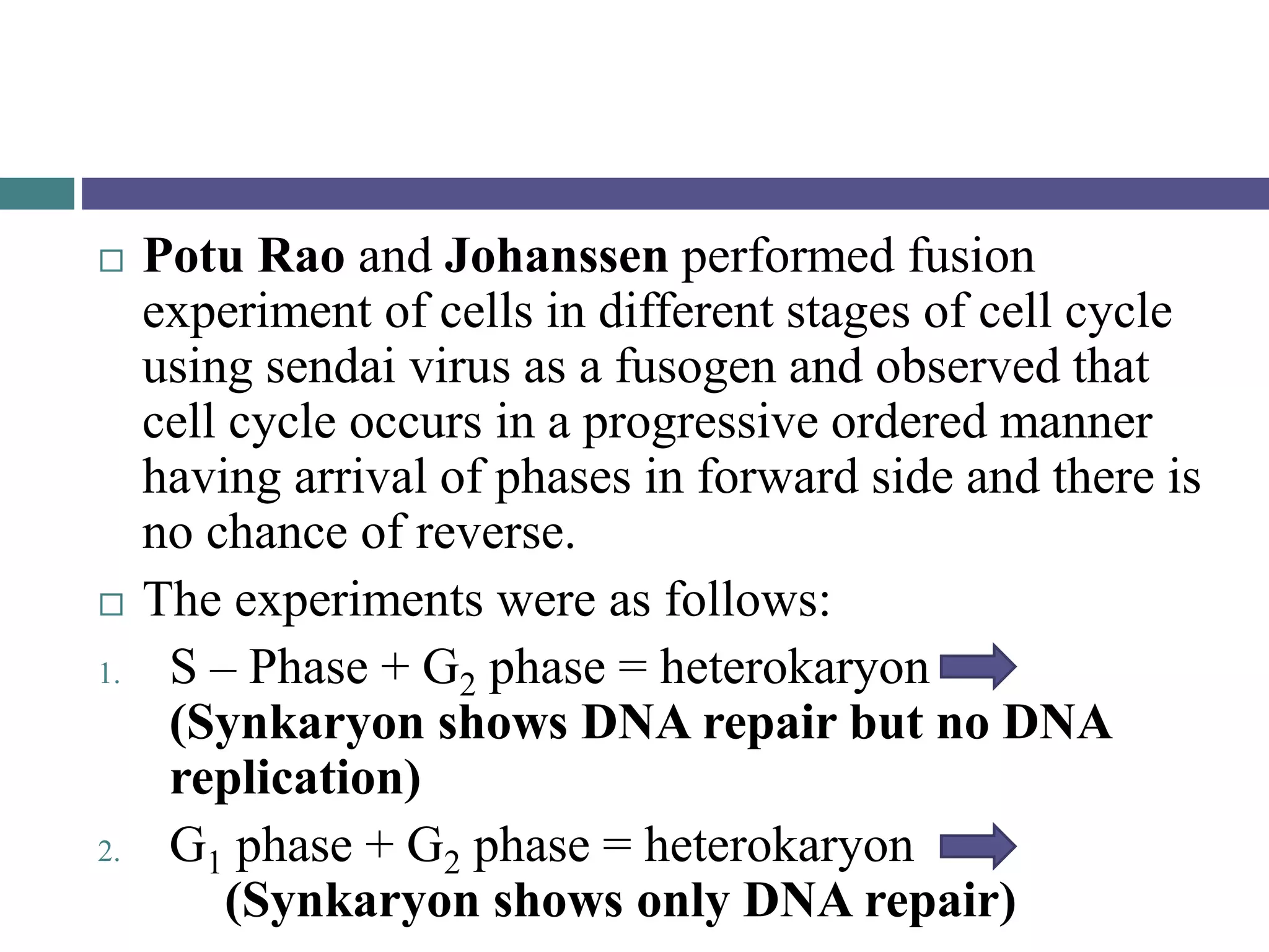 Cel cycle and its regulation | PPTX