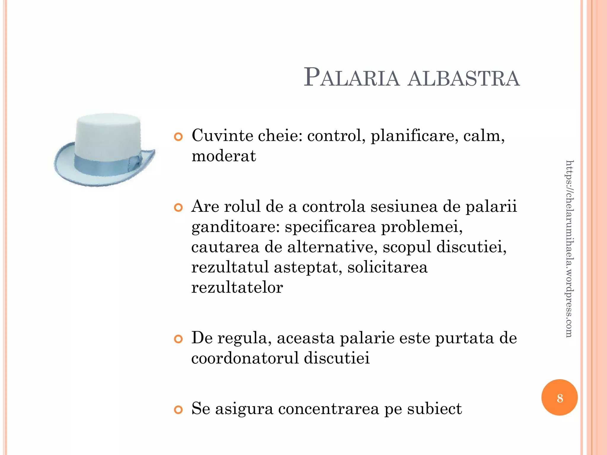Cele 6 palarii ganditoare | PDF