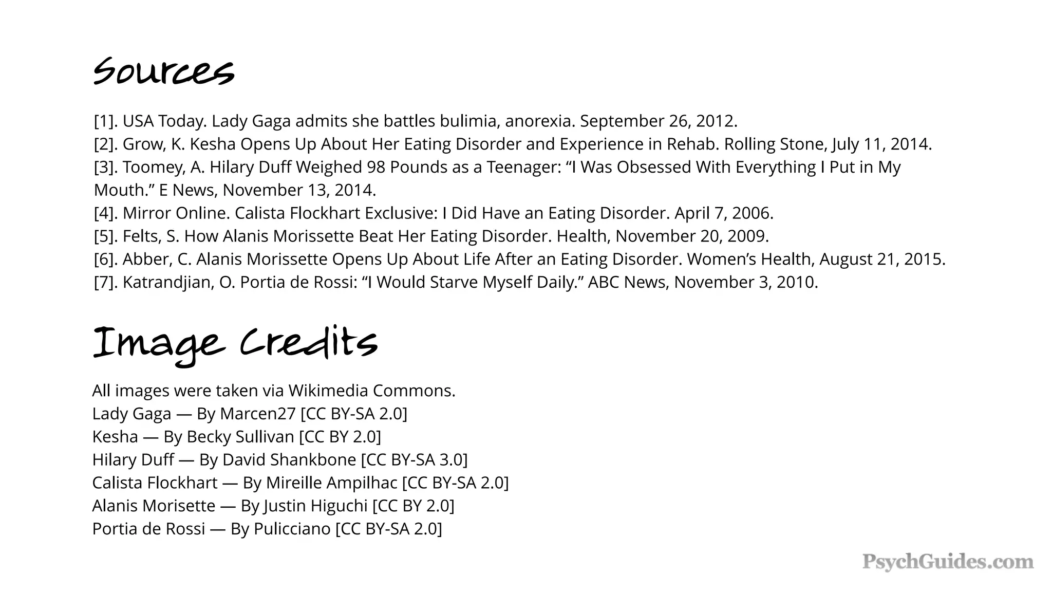 6 Celebrities with Anorexia | PDF