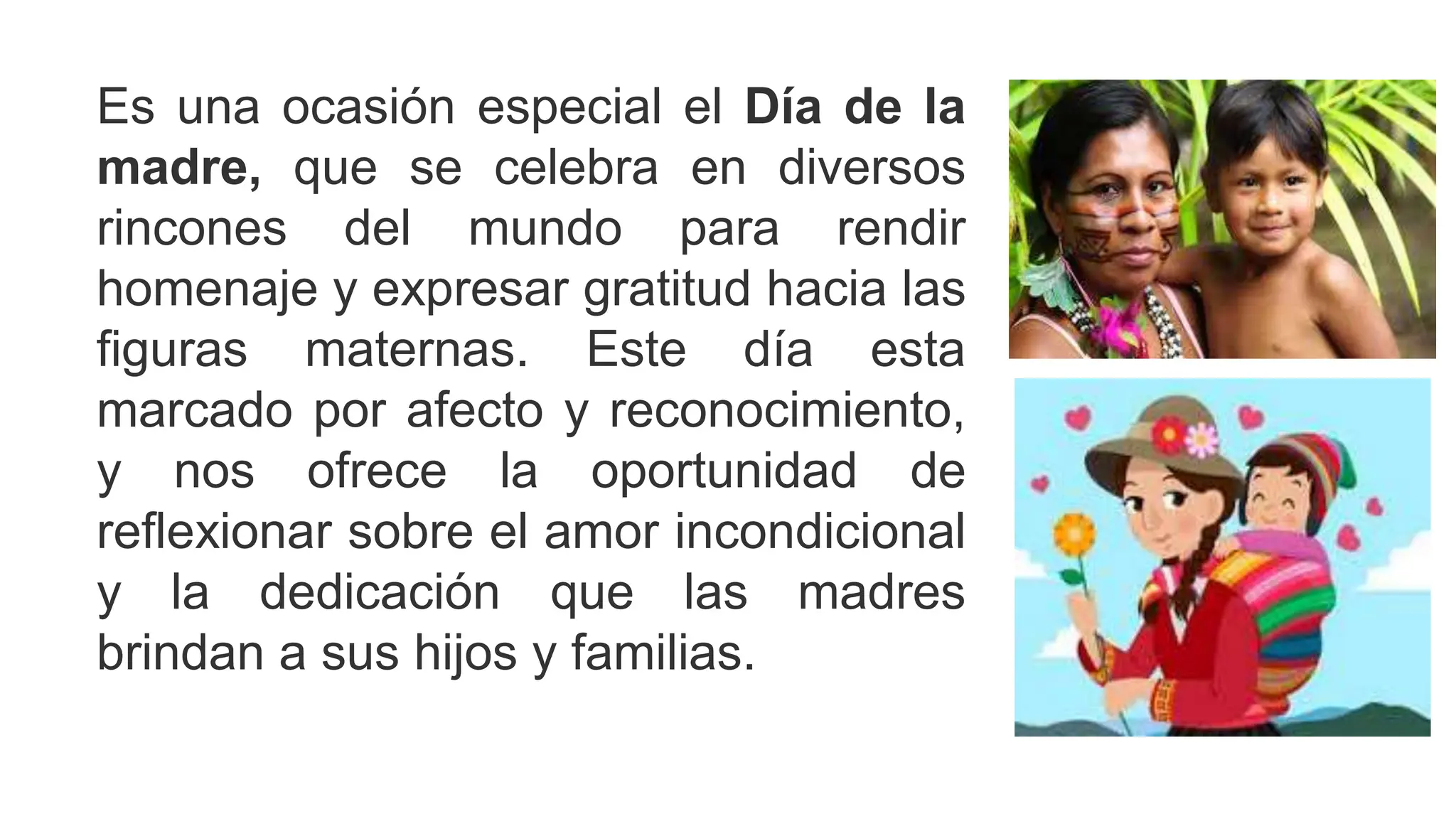 Celebramos el día de la madre. PPT educativo de educación primaria | PPTX