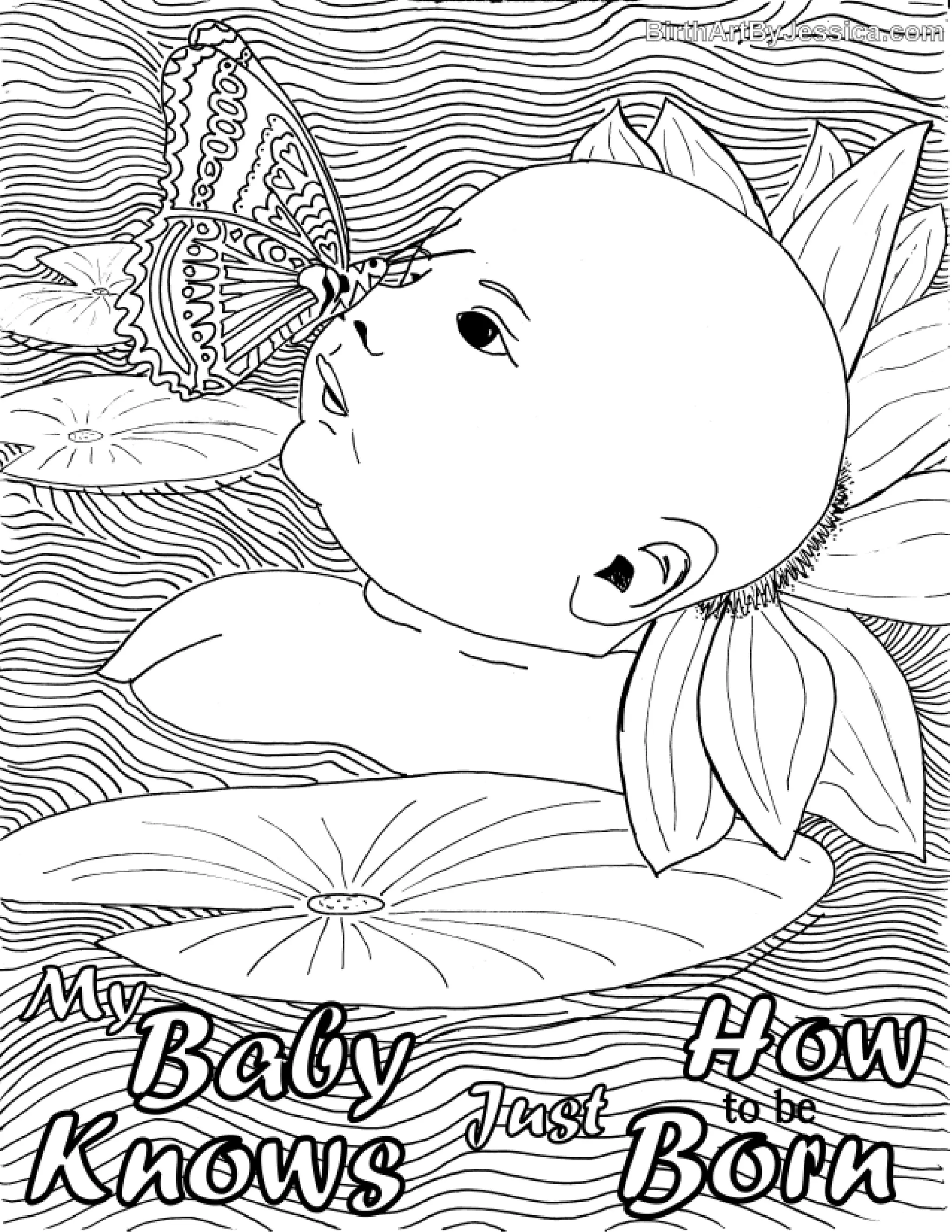 Celebrate birth coloring book | PDF | Birth | Personal Celebrations ...