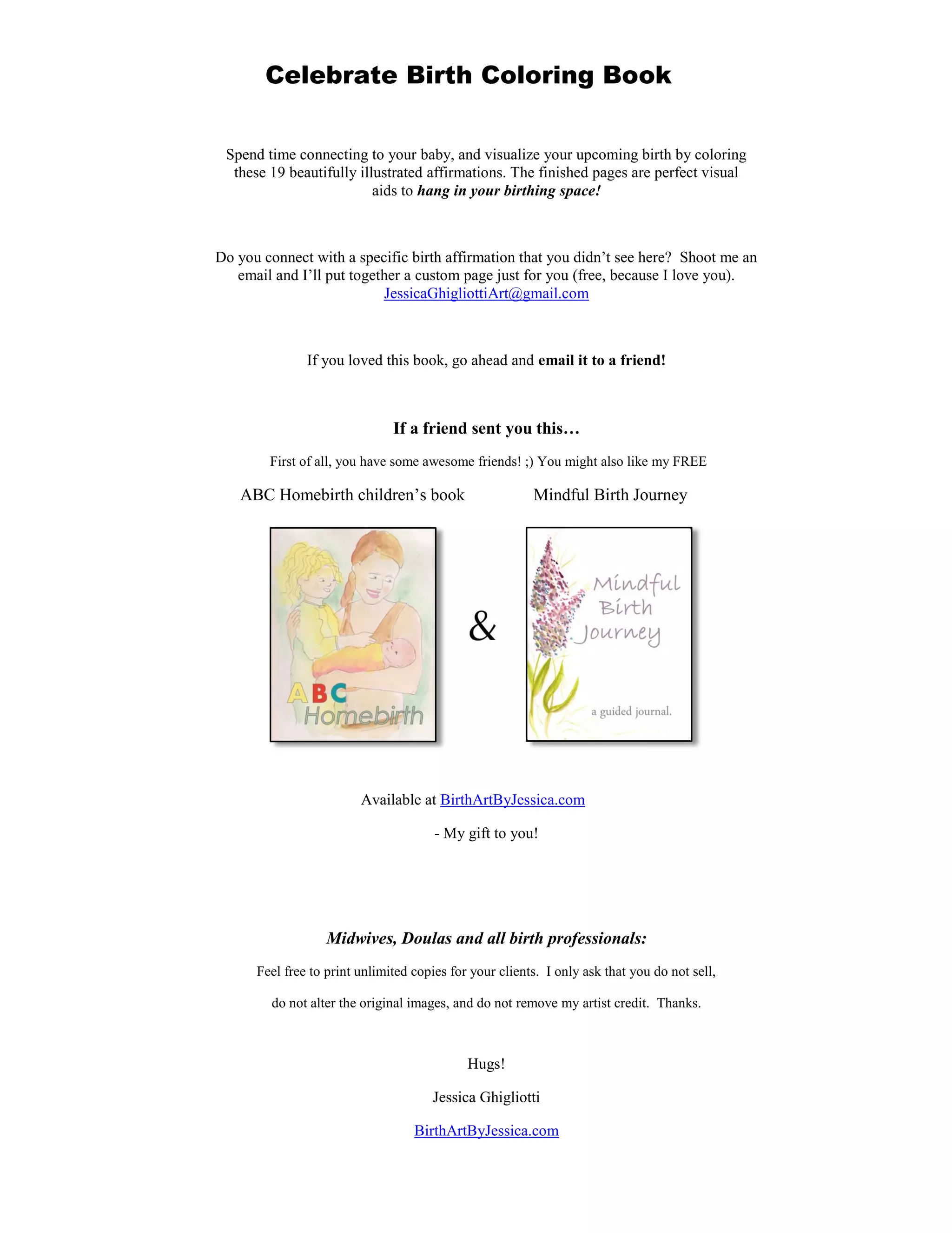 Celebrate birth coloring book | PDF | Birth | Personal Celebrations ...