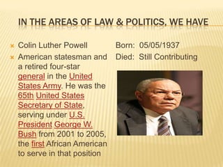 Celebrate black history month | PPTX