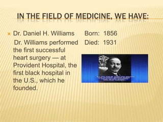 Celebrate black history month | PPTX