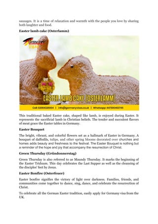 Celebrate Easter in Germany: Traditions, Significance & Festivities | PDF