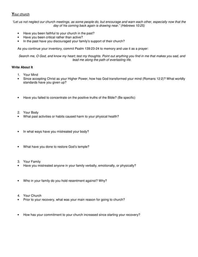 Celebrate recovery lesson 11 addiction | PDF