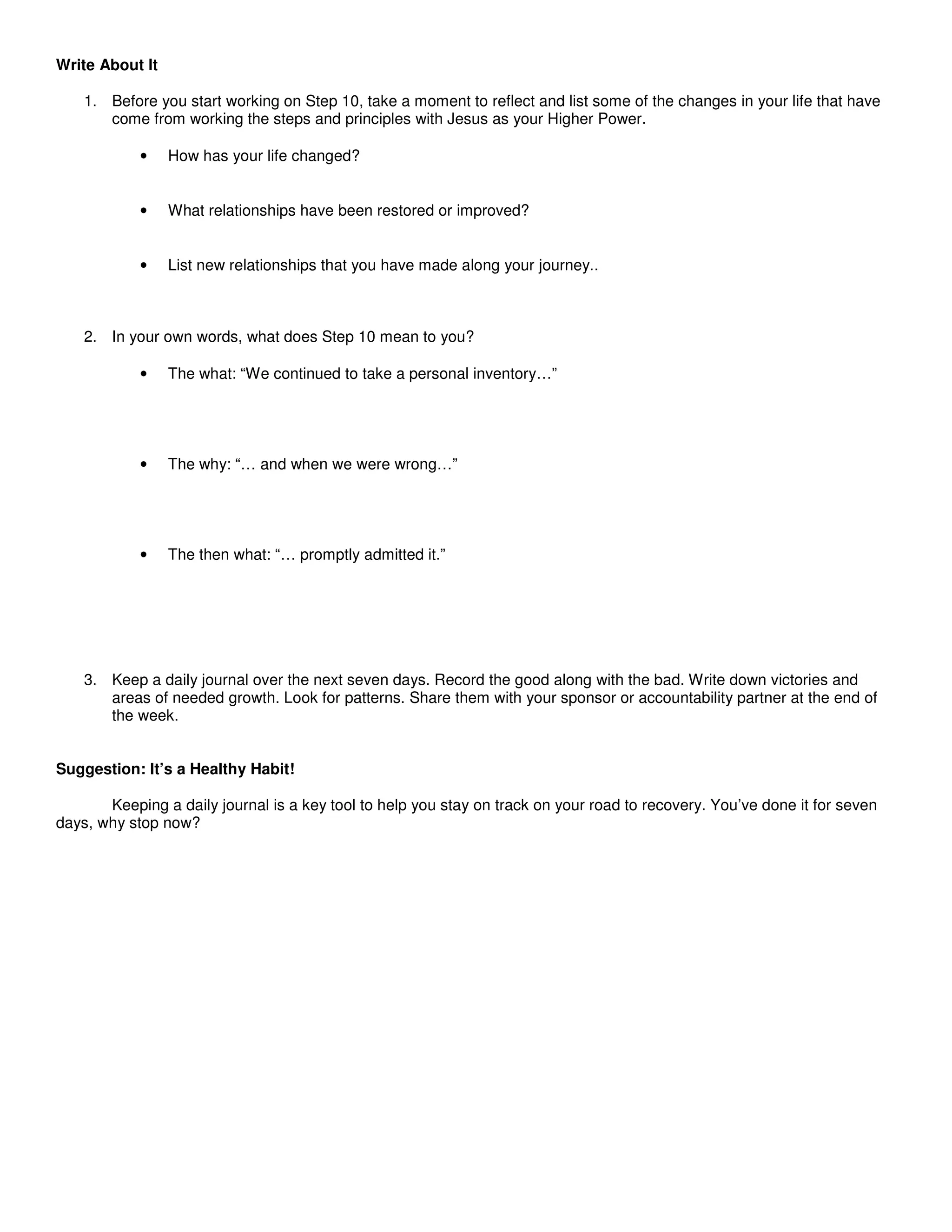 Celebrate recovery lesson 19 addiction | PDF
