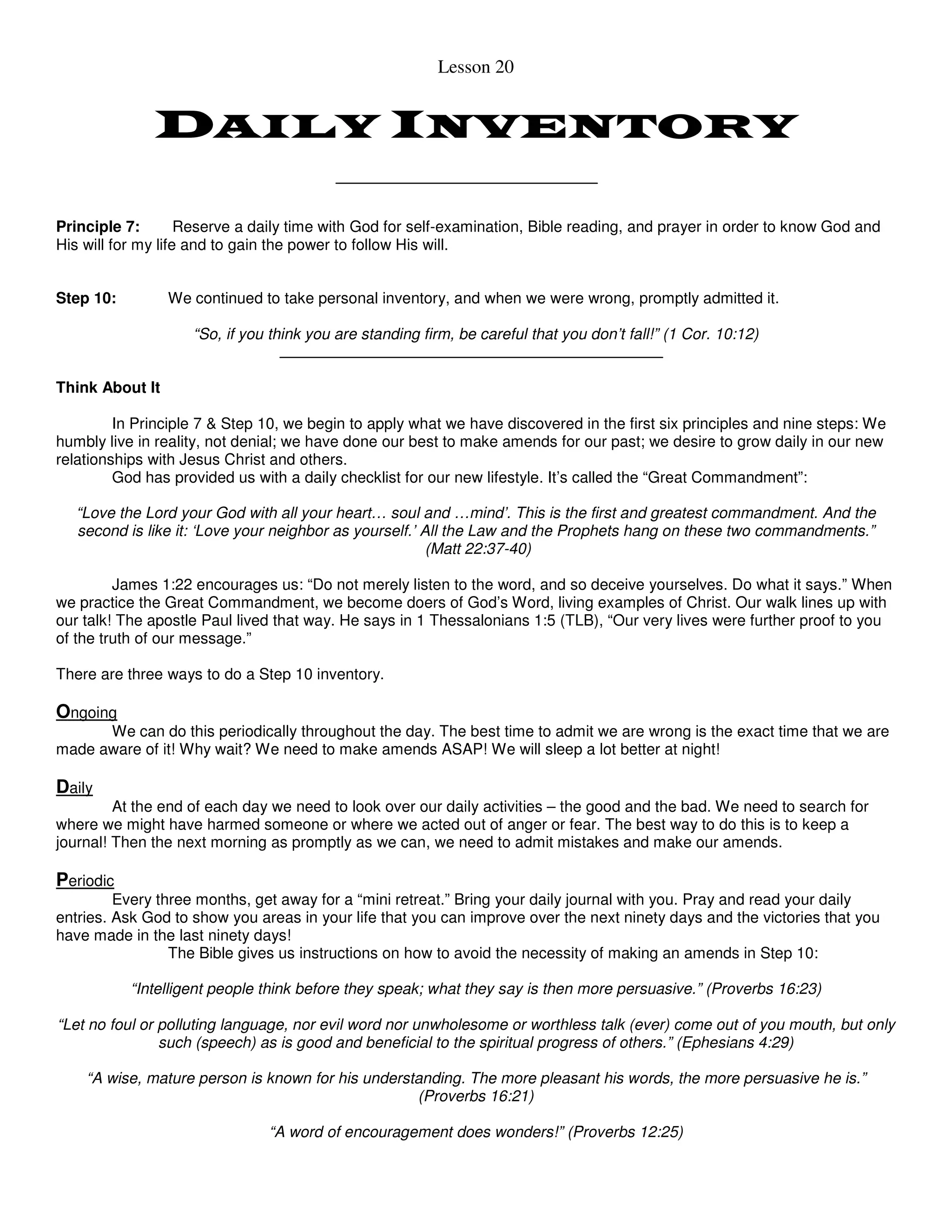 Celebrate recovery lesson 20 addiction | PDF