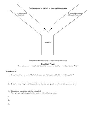 Celebrate recovery lesson 24 addiction | PDF