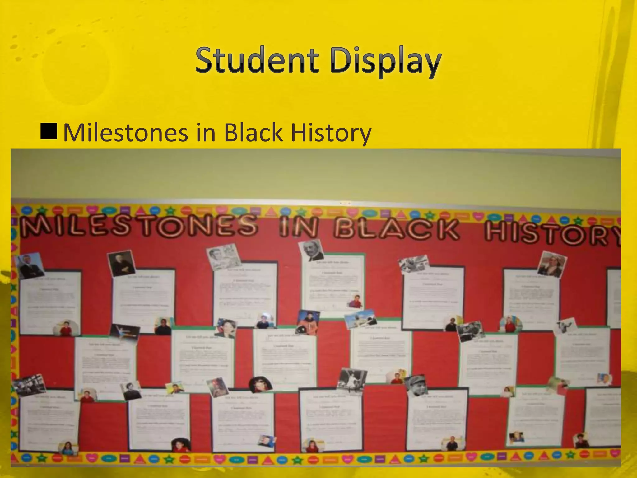 Celebrating black history month | PPTX