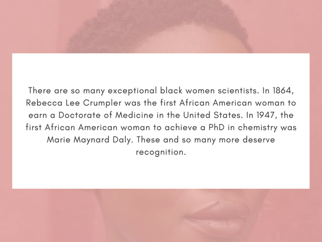 Celebrating Black Women Scientists | PDF