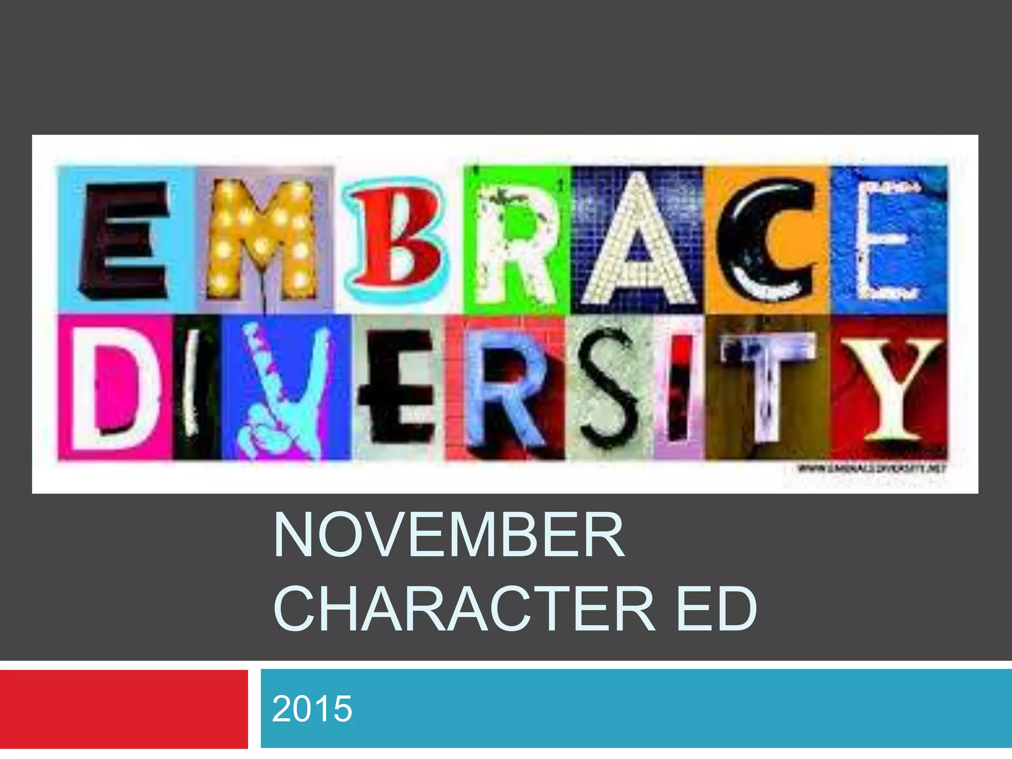 Celebrating diversity! 2015 lesson #2 | PPT
