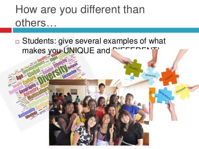 Celebrating diversity! 2015 lesson #2