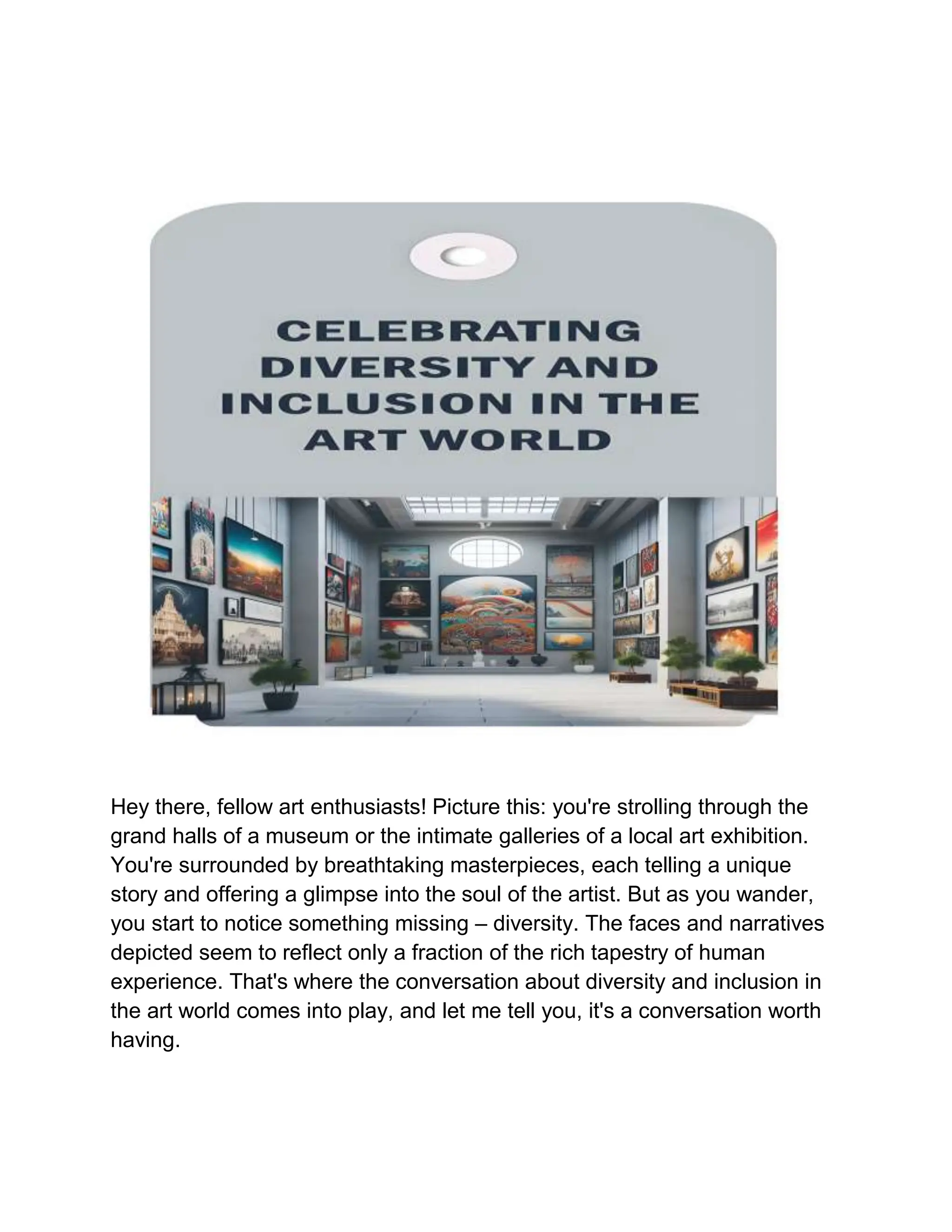 Celebrating Diversity and Inclusion in the Art World.docx