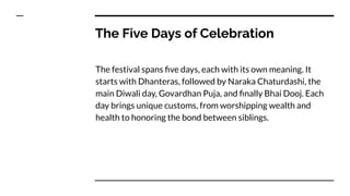 Celebrating Diwali: The Festival of Lights | PDF