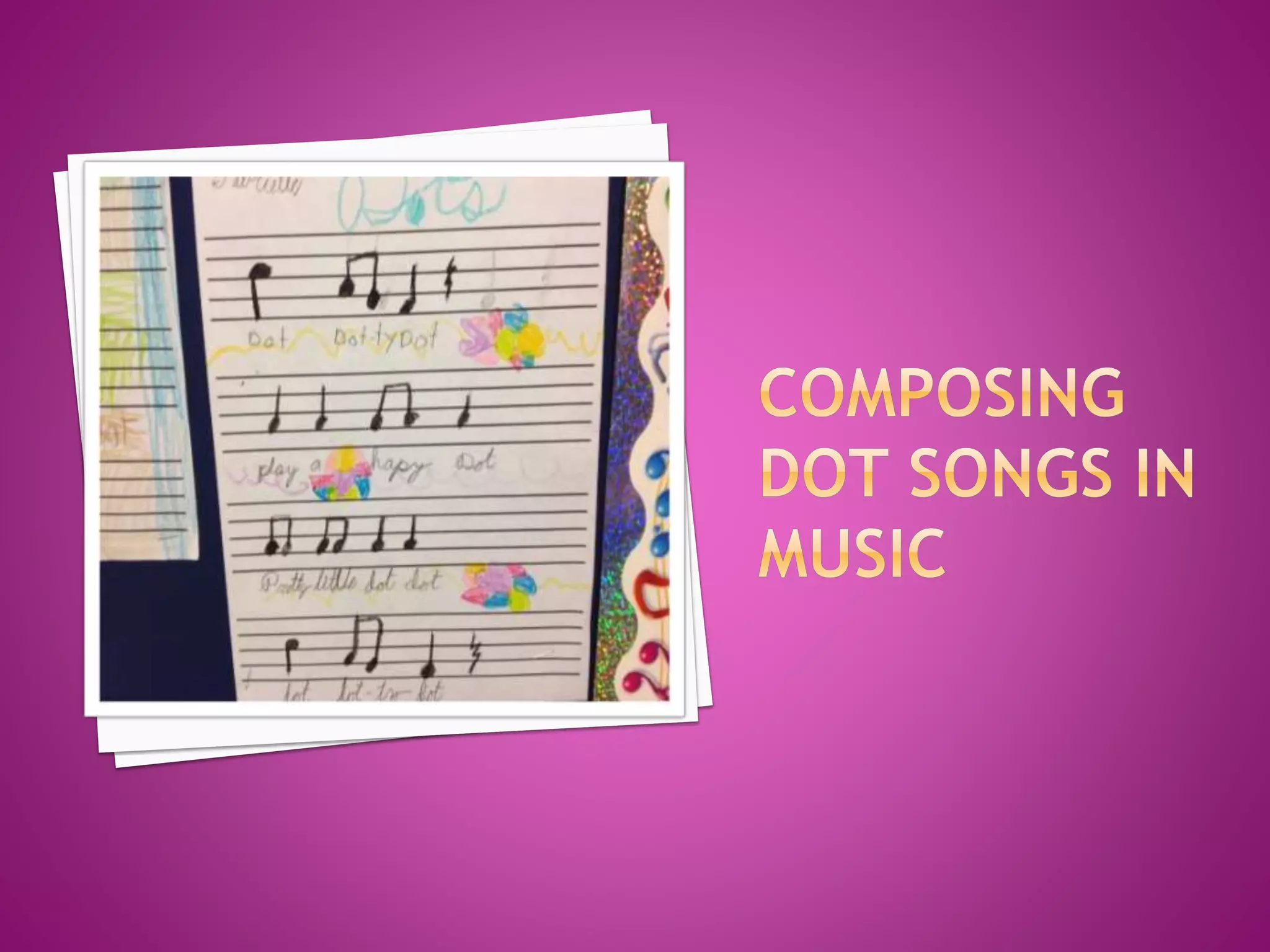 Celebrating dot day in music and art | PPTX