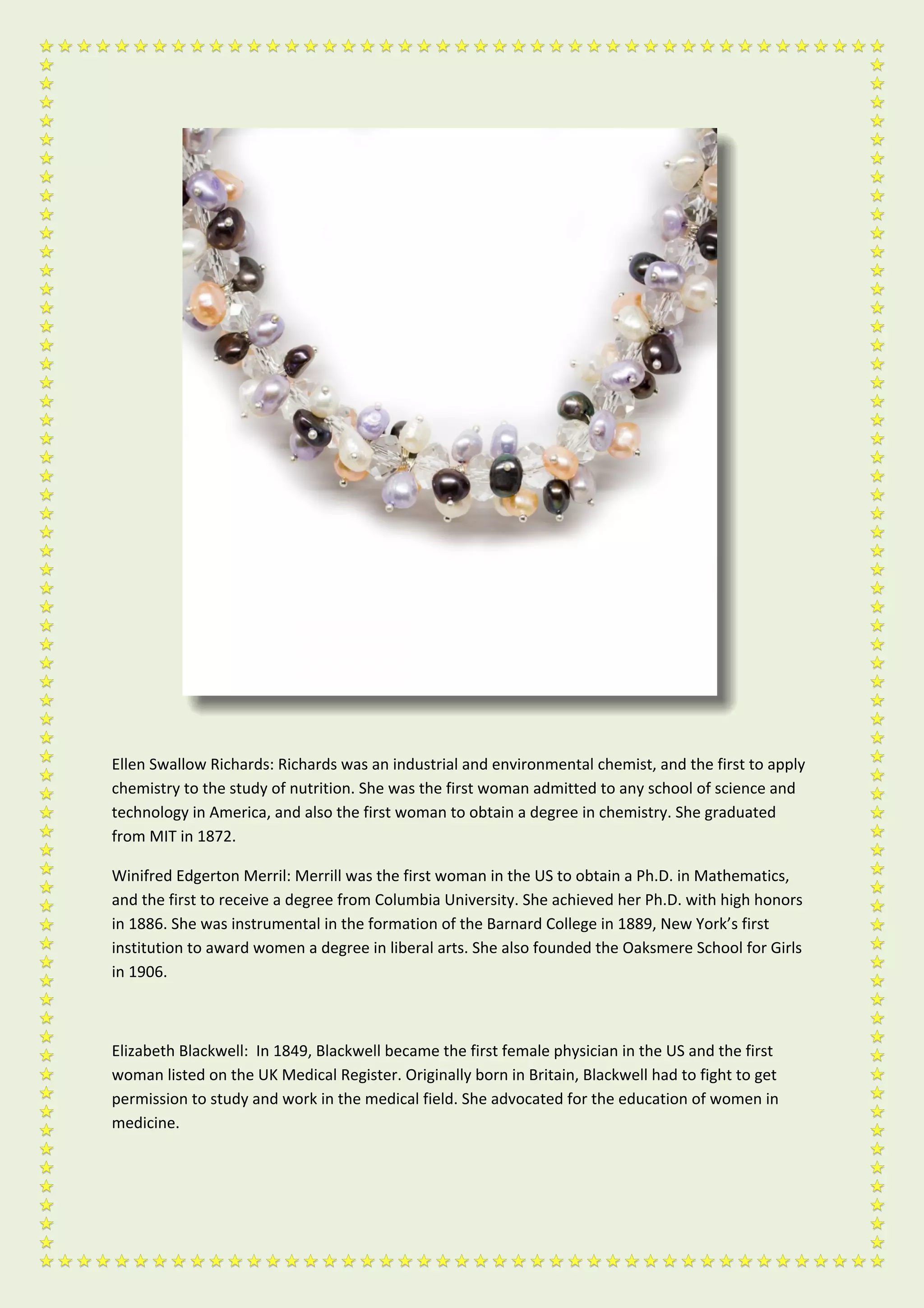 Celebrating independently minded women in america | PDF