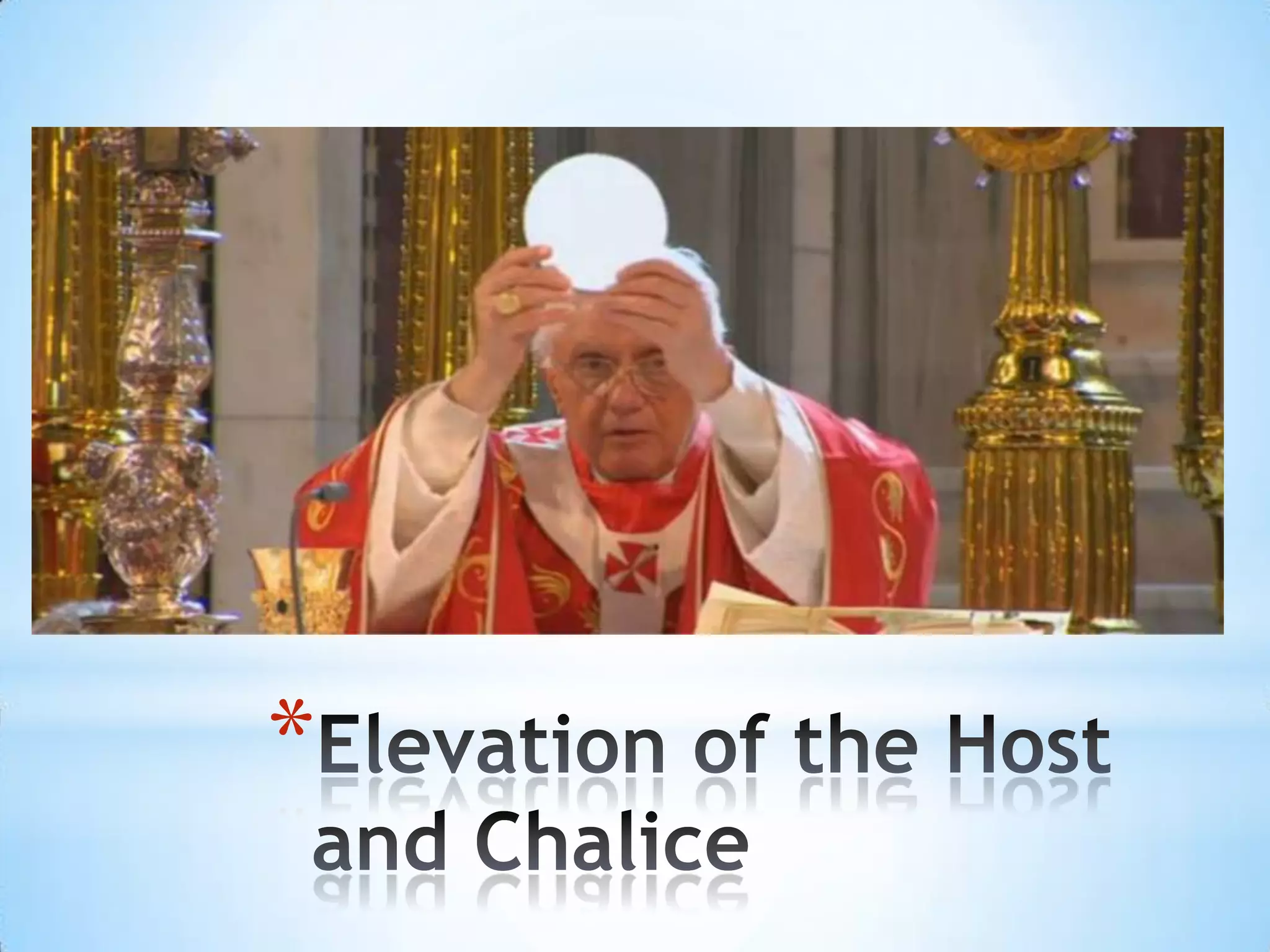 Celebrating mass | PPTX