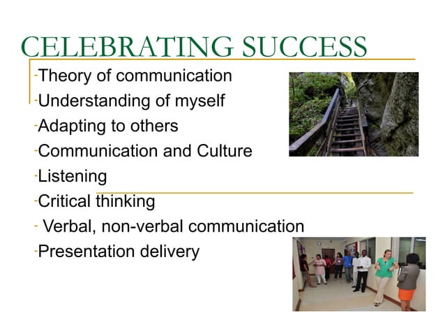 Celebrating success | PPT