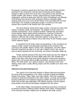 Celebrating the Mexican Days of the Dead/Los Dios de los Muertos | PDF
