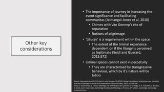 Liminality and liminal spaces | PPTX