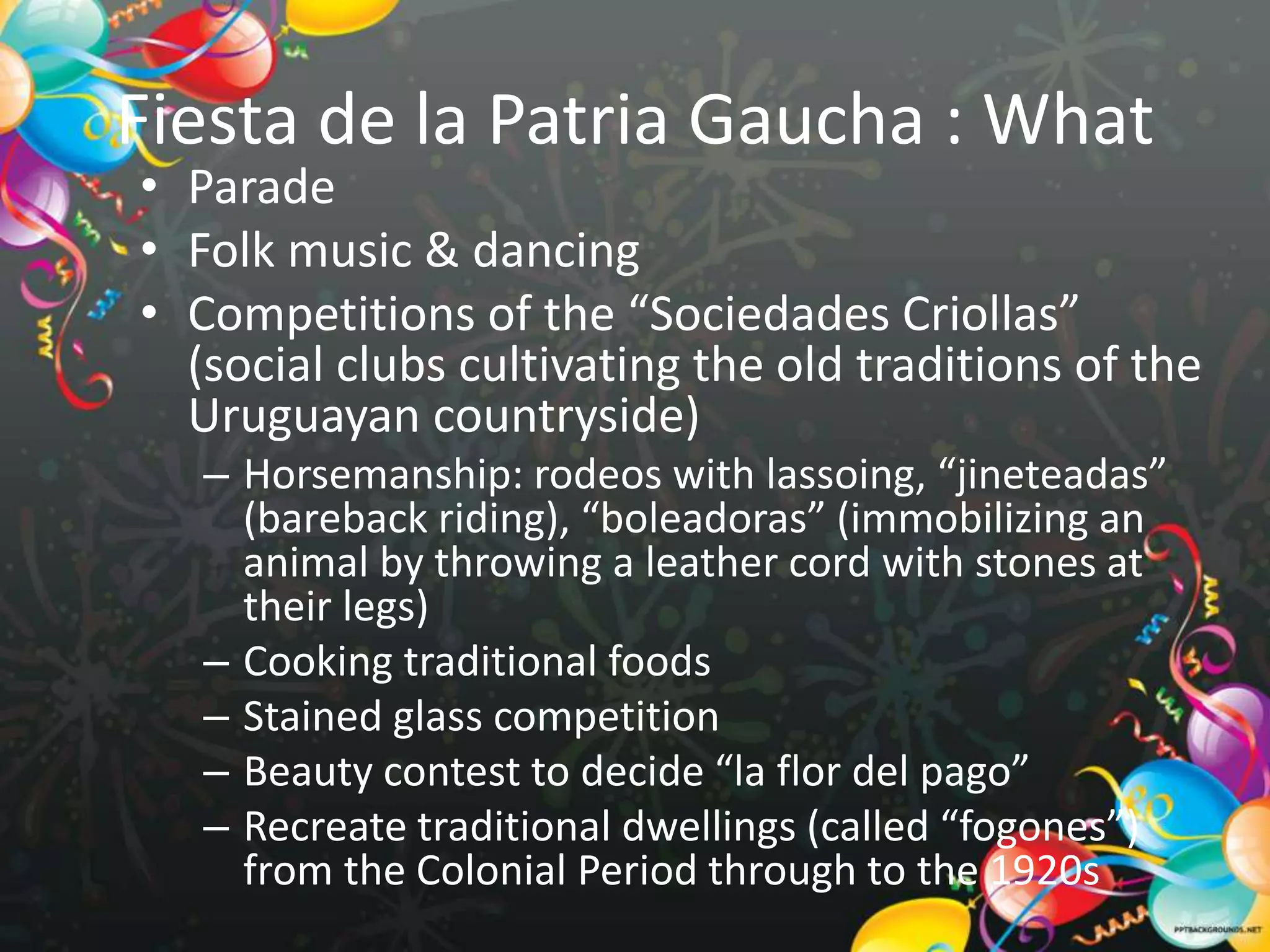 Celebrations PowerPoint Shortened | PPTX