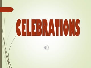 Celebrations vocabulary | PPT