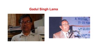 Celebrities of sikkim (Project file) | PPTX | Television | Entertainment