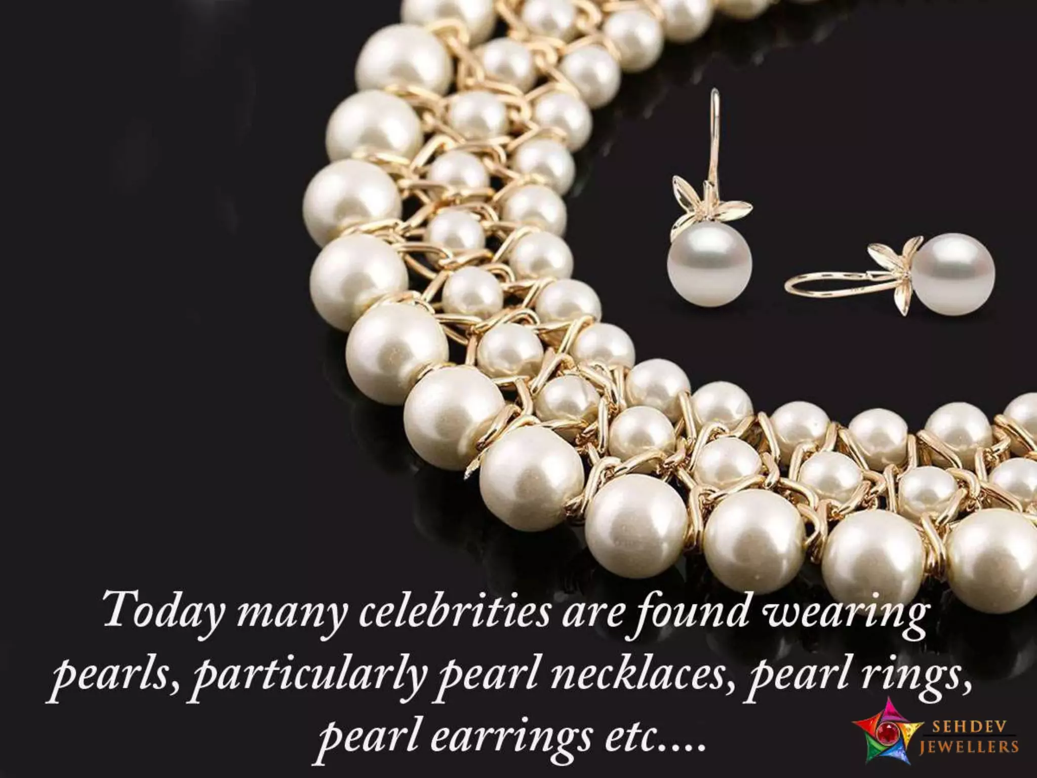Celebrities who love pearls jewelry | PPTX