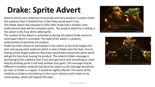 Sprite Advertisement Drake