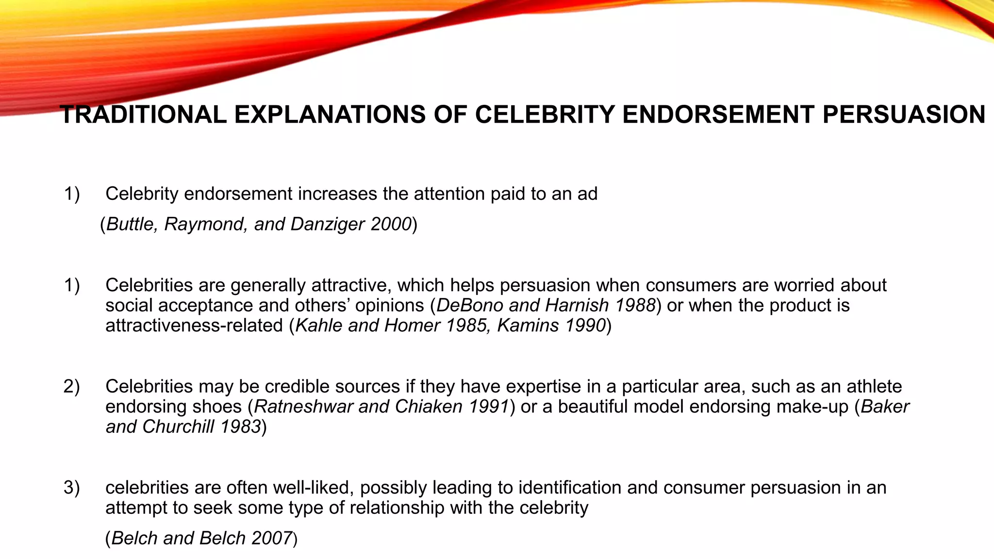 Celebrity endorsements in marketing | PPTX