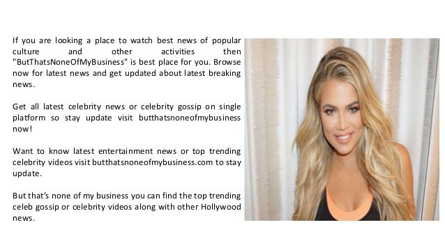 Celebrity Gossip
