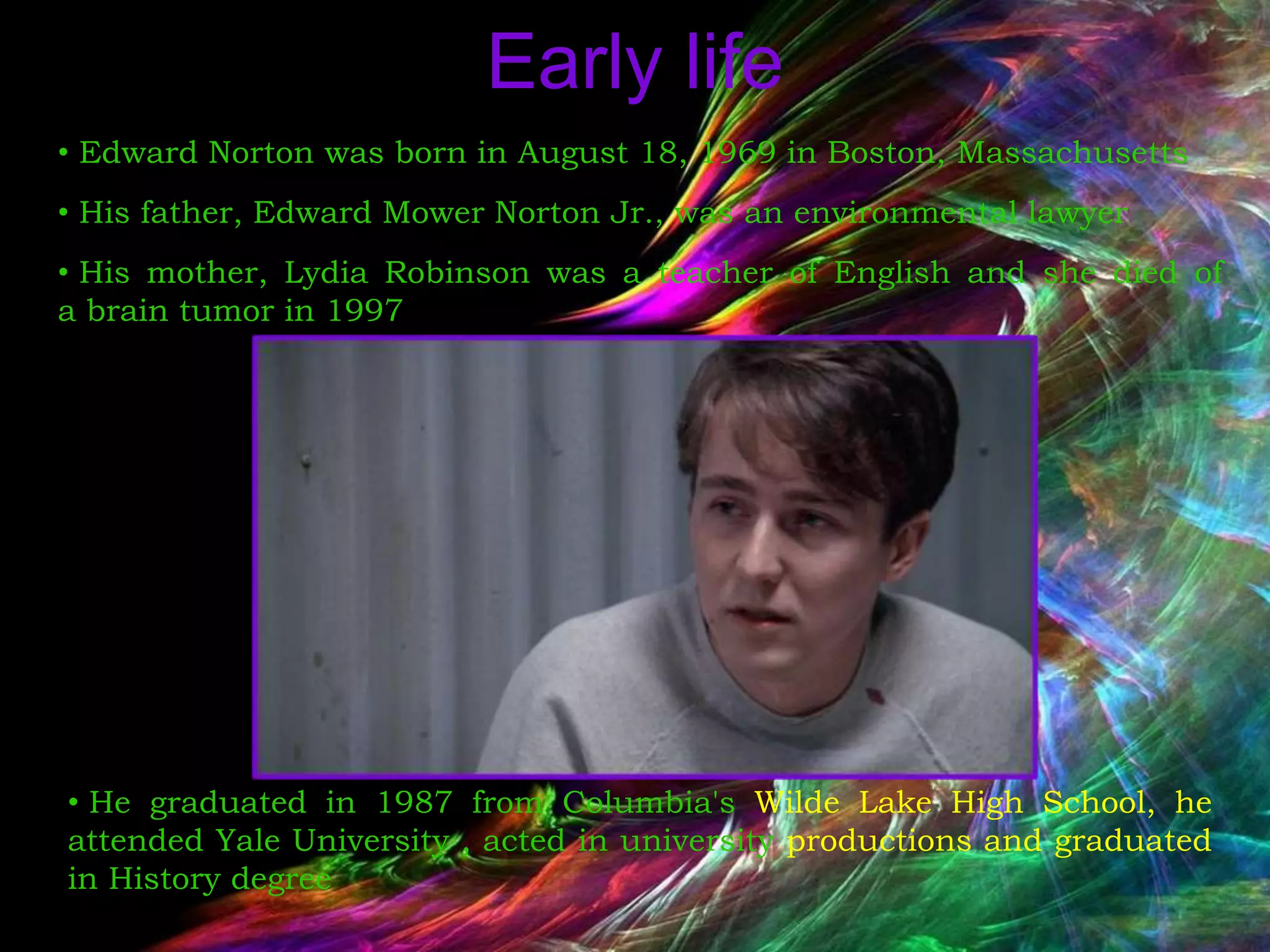 Edward Norton | PPTX