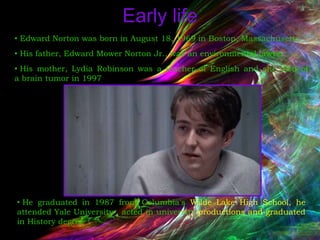 Edward Norton | PPTX