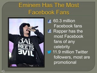 Celebrity social media final | PPTX