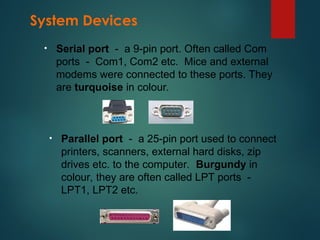 CE Lecture 1 ICT Computer System Keyboard | PPT