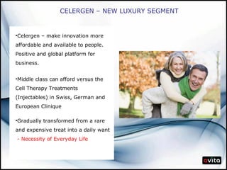 Celergen, marine cell therapy anti aging supplement | PPT