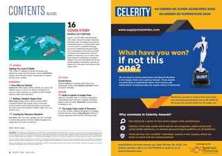 Celerity Supply Chain: Logistics Magazine | PDF